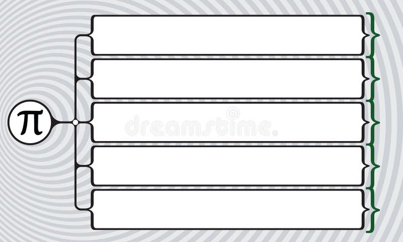 Pi symbol stock illustration. Illustration of algebra - 70399614