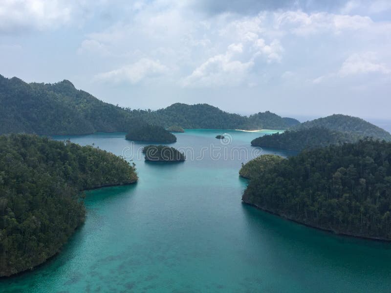 Pianemo Raja Ampat stock image. Image of shore, lagoon - 209876287