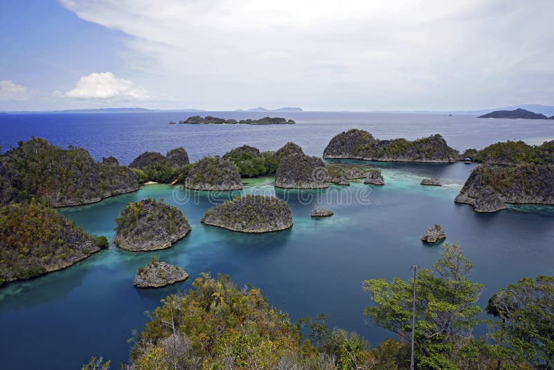 Pianemo Scenic View stock photo. Image of empat, jaya - 74100902