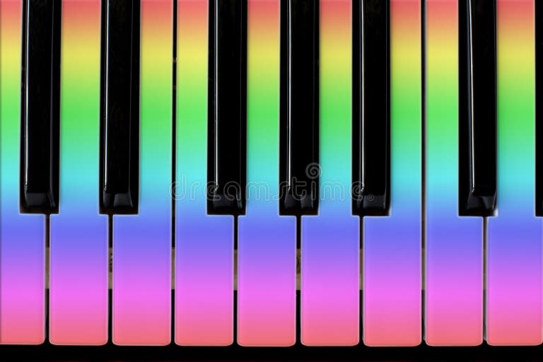 525 Rainbow Piano Stock Photos - Free & Royalty-Free Stock Photos from ...