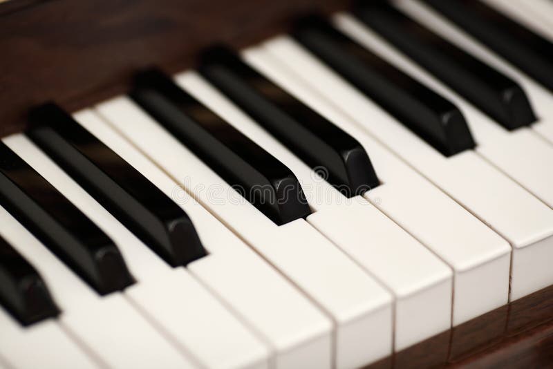 Piano keyboard stock image. Image of instrument, electronic - 4156509