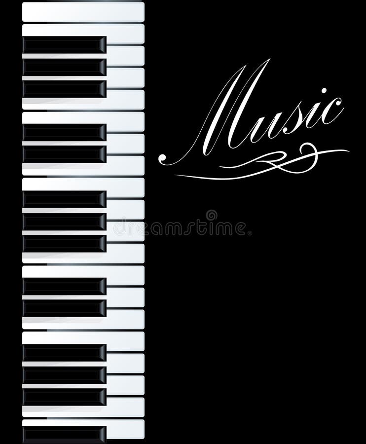 Grand Piano, Golden Music Poster Stock Vector - Illustration of concert ...