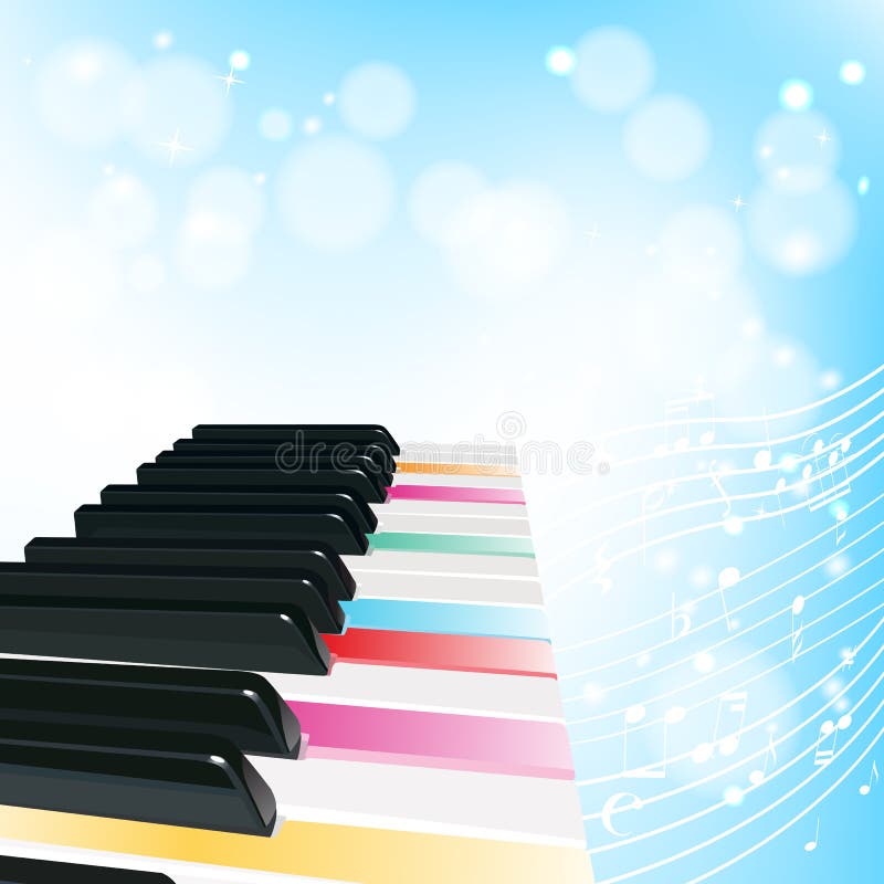 Piano background stock vector. Illustration of effect - 13924911
