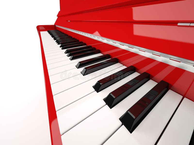 Red Piano Keys Stock Illustrations – 1,217 Red Piano Keys Stock ...