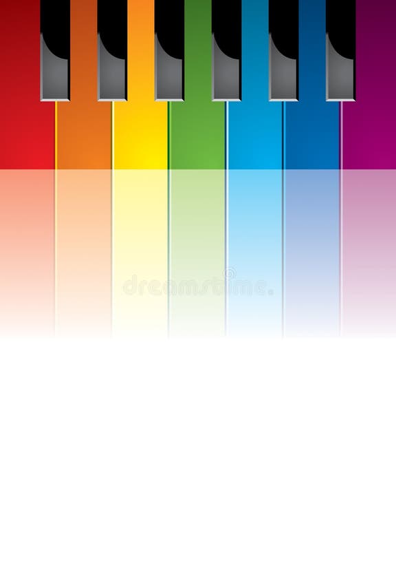 Coloured Piano Stock Illustrations – 63 Coloured Piano Stock ...