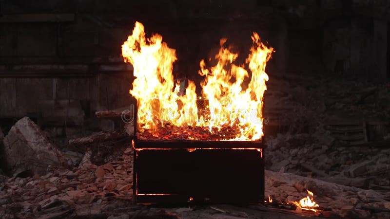 Piano on Fire Musical Instrument Stock Video - Video of flame, campfire ...