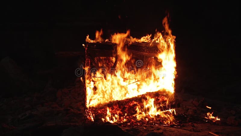 Piano on Fire Musical Instrument Stock Video - Video of beautiful ...