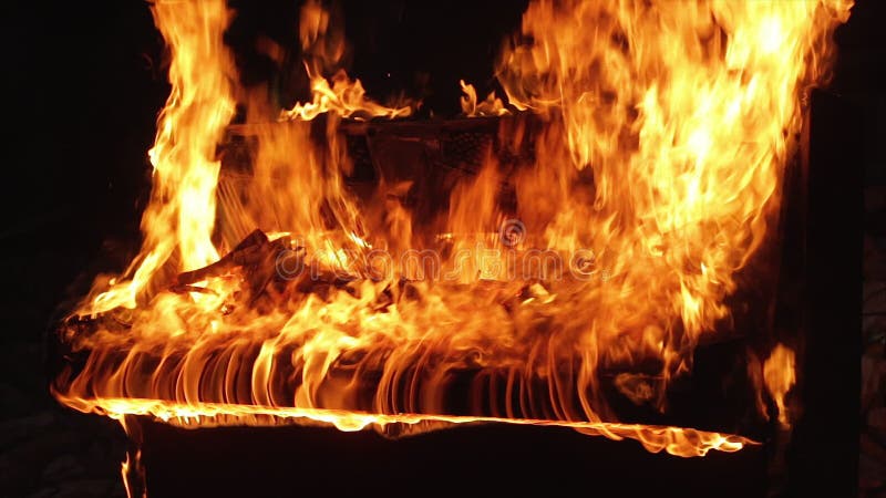 Piano on Fire Musical Instrument Stock Video - Video of flame, campfire ...