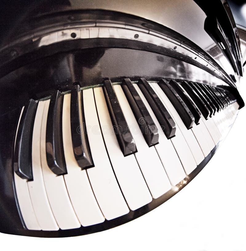 Piano fisheye key stock photo. Image of objects, piano - 35558814
