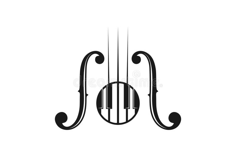 Music Instrument Clipart Black And White Cross