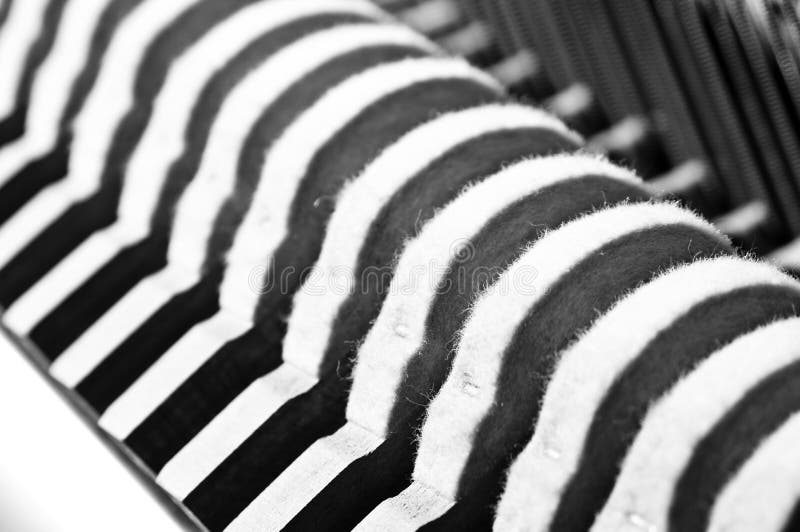 Piano Hammers stock image. Image of lined, hammers, felt - 99476117