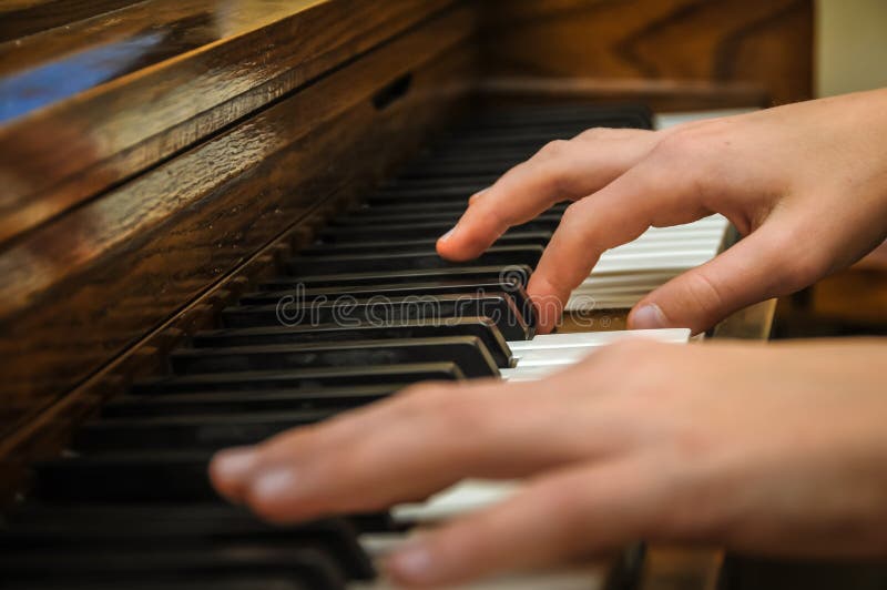 Piano Hands stock photo. Image of chord, performer, human - 84161654