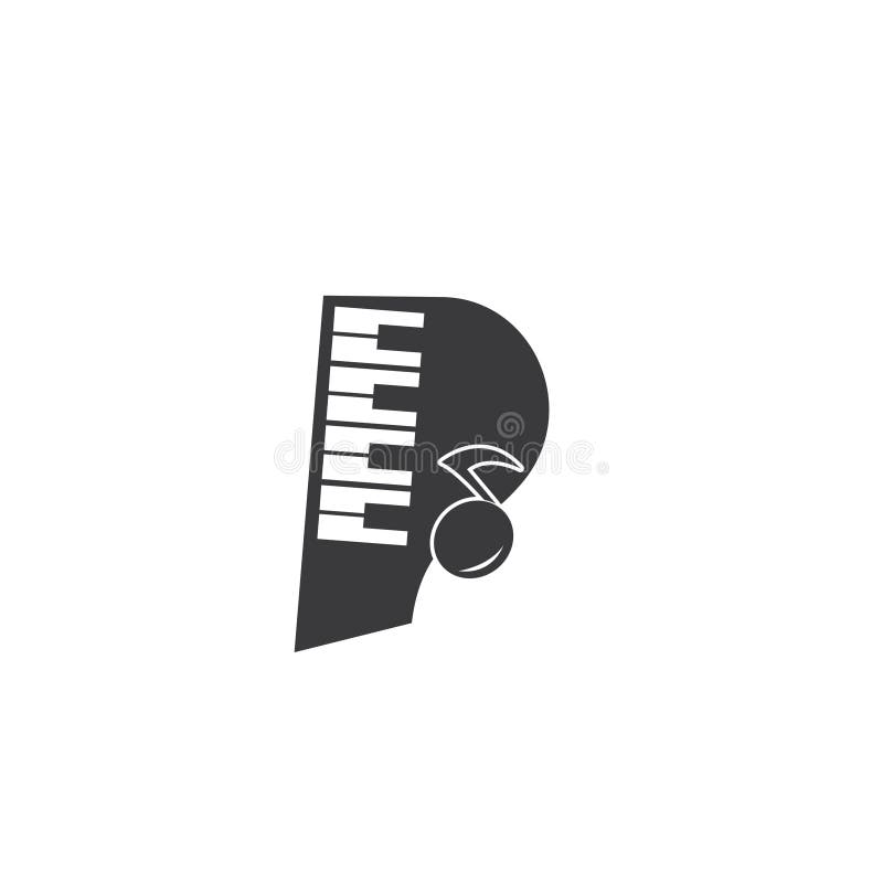 Piano icon stock vector. Illustration of logo, instrument - 317228509