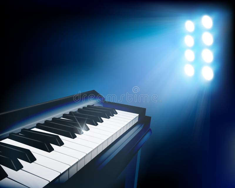 Piano. Illustration De Vecteur. Illustration de Vecteur - Illustration ...