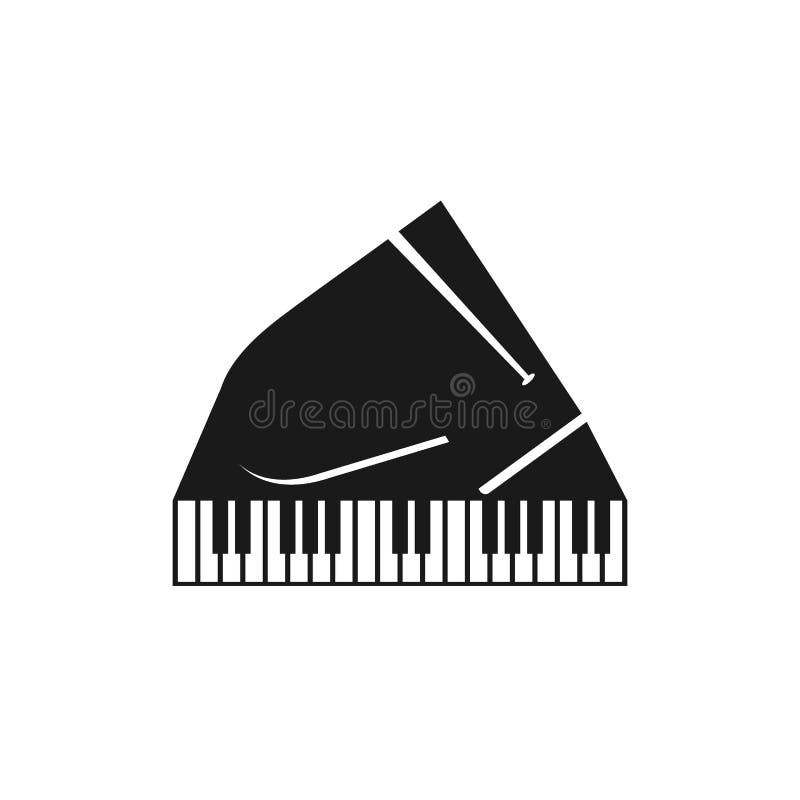 Piano Instrument Logo Design .vector Illustration Stock Vector ...