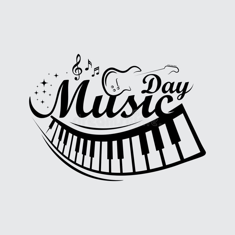Piano Key Symbol Vector Logo Stock Illustration - Illustration of ...
