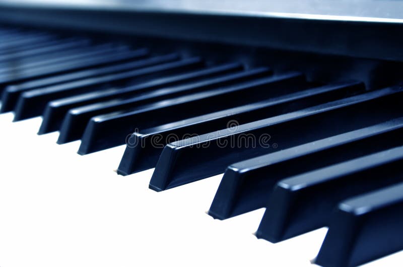 The piano keyboard stock photo. Image of octave, blak - 8544378