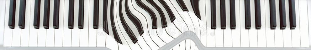 Piano Keyboard Abstracts stock illustration. Illustration of keyboard ...