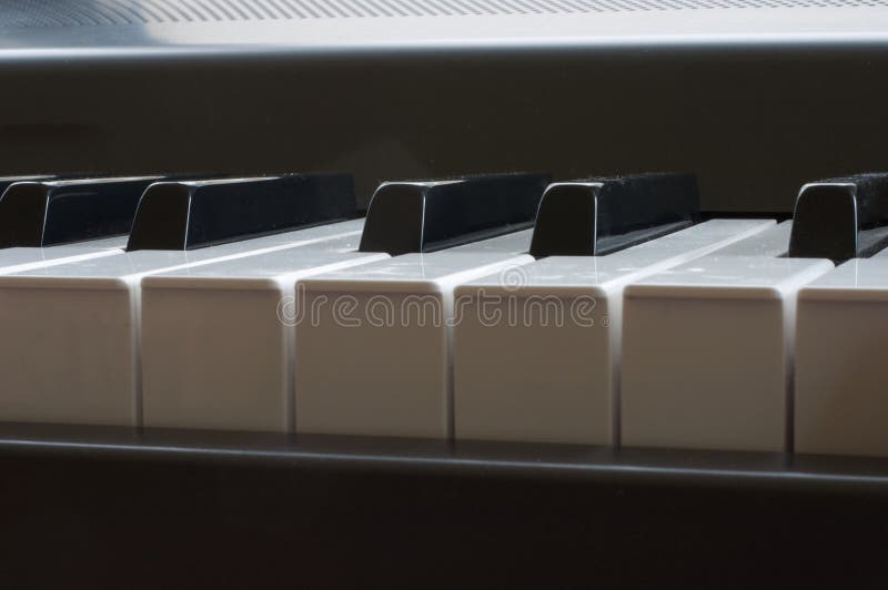 Piano keyboard stock image. Image of white, synthesizer - 29851635