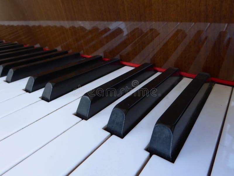 Piano keyboard stock image. Image of wide, white, diagonal - 67045657