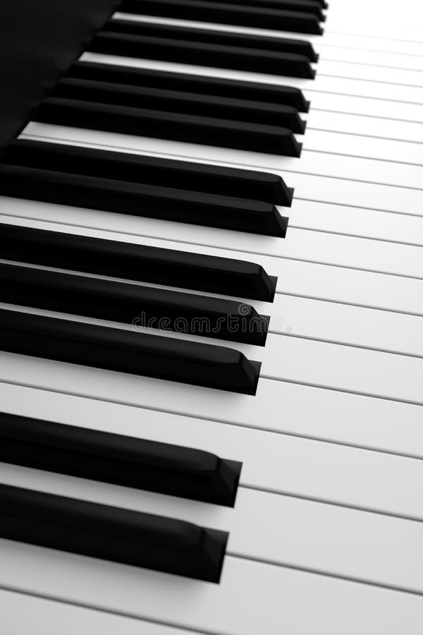 Piano stock illustration. Illustration of vertical, composition - 44007130