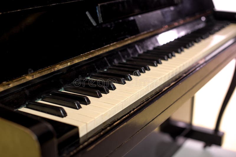 Piano keyboard stock photo. Image of music, creativity - 105450754