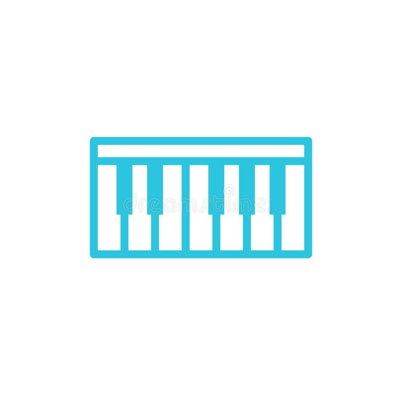 Piano Keyboard Octave Stock Illustrations – 4,354 Piano Keyboard Octave ...