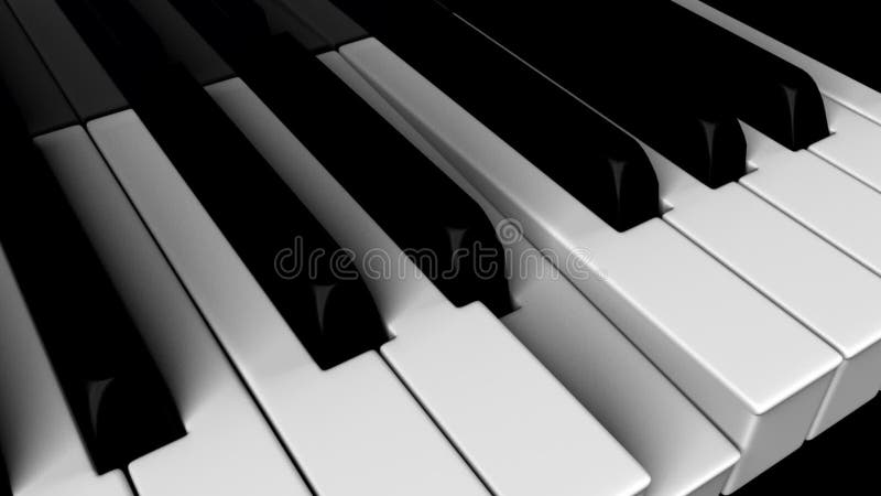 Piano Keyboard (Loop) stock footage. Video of concert - 41384976