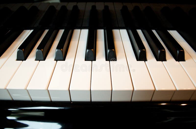 Piano Keys stock image. Image of note, full, ivories - 18566799