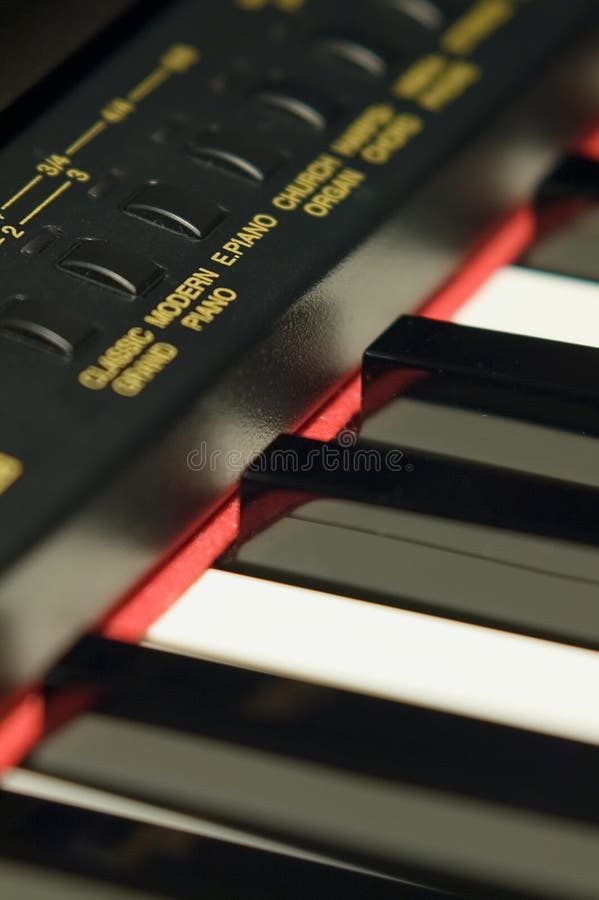 Piano keys stock image. Image of jazz, black, artistic - 523637