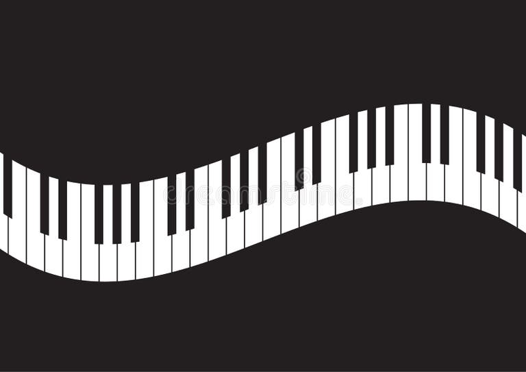 Piano Keys Backdrop Stock Illustrations – 590 Piano Keys Backdrop Stock ...