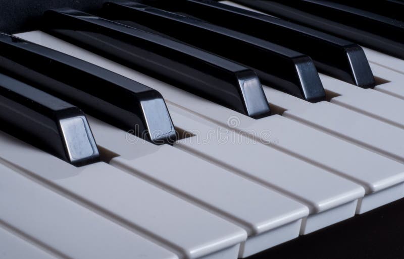 Piano Keys close up stock image. Image of instrument - 76893845