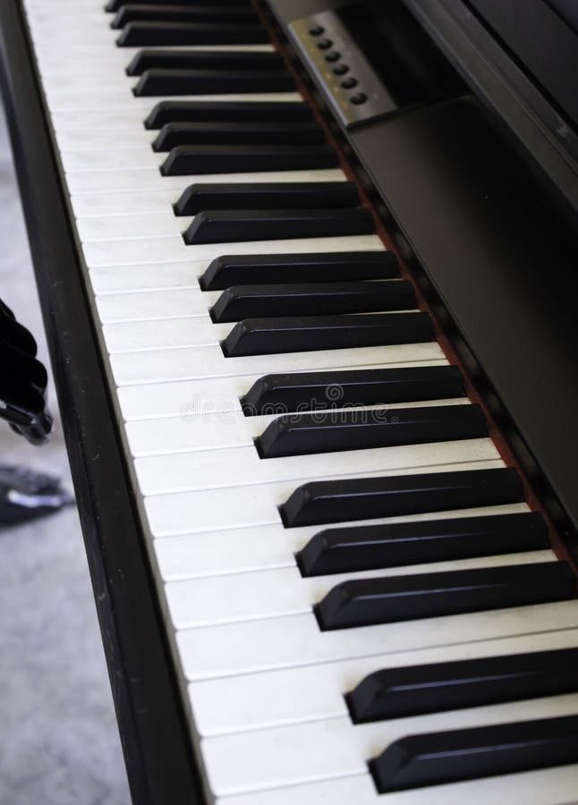 Piano keys music stock image. Image of jazz, instrument - 139774131