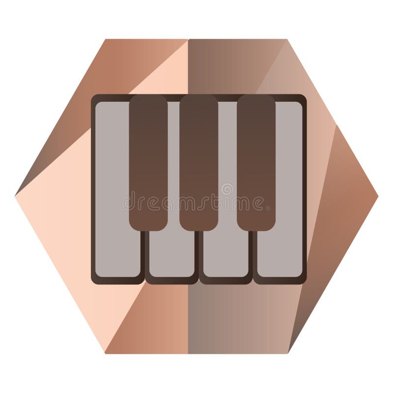 Piano Keys for Music. Vector Illustration Decorative Design Stock ...