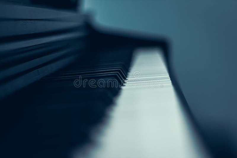Piano Keys, Musical Instrument Stock Photo - Image of musician ...