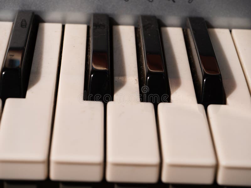 Piano Keys Musical Instrument Stock Photo - Image of notes, musical ...