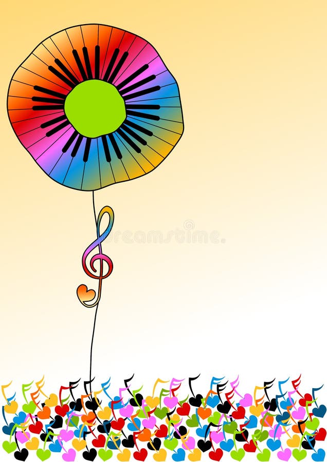 Music Flower Stock Illustrations – 29,752 Music Flower Stock ...
