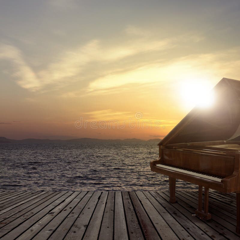 Piano Sunset Stock Photos - Download 311 Royalty Free Photos