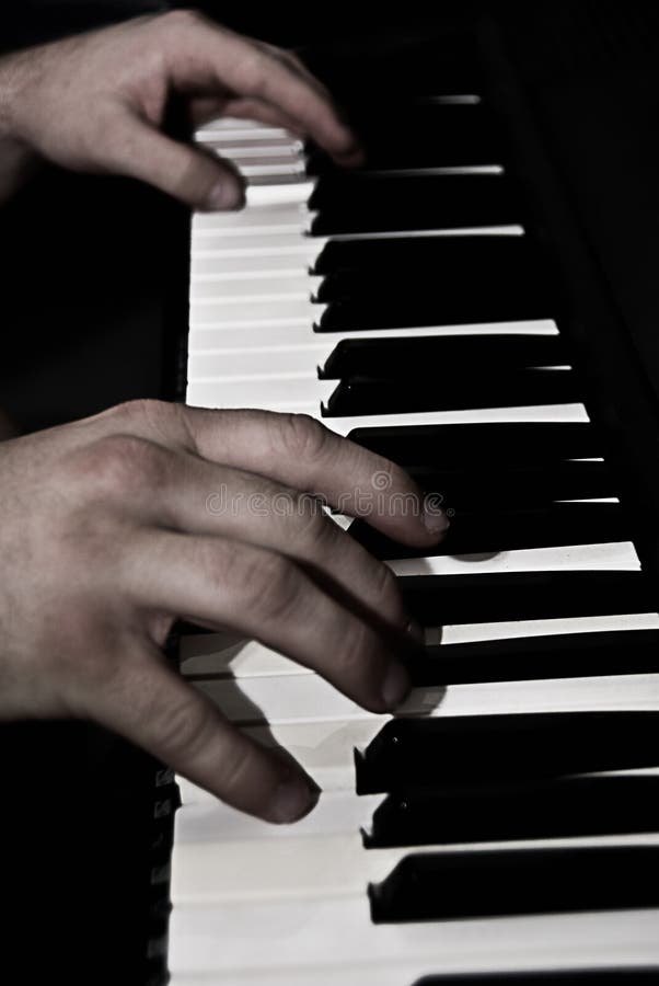 Piano Player stock photo. Image of hand, press, player - 7202866