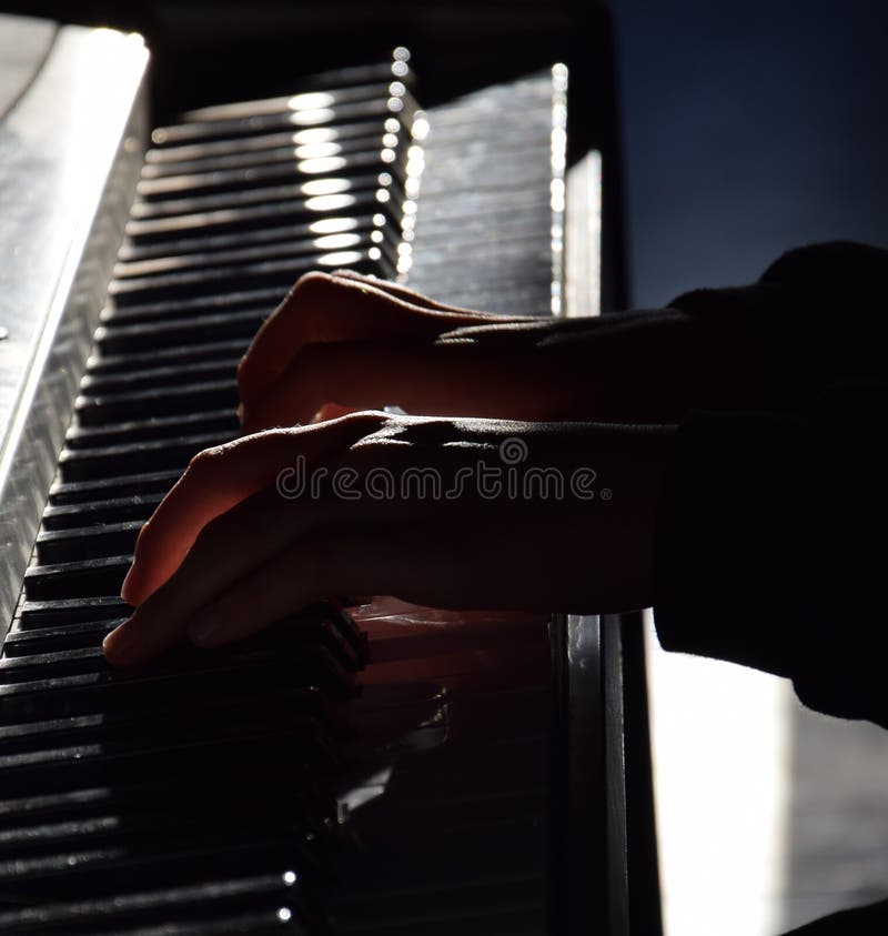 Piano player stock photo. Image of music, keyboard, piano - 83722766