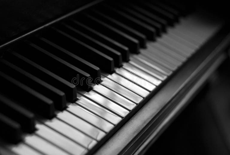 Piano Reflections stock photo. Image of black, closeup - 1471800