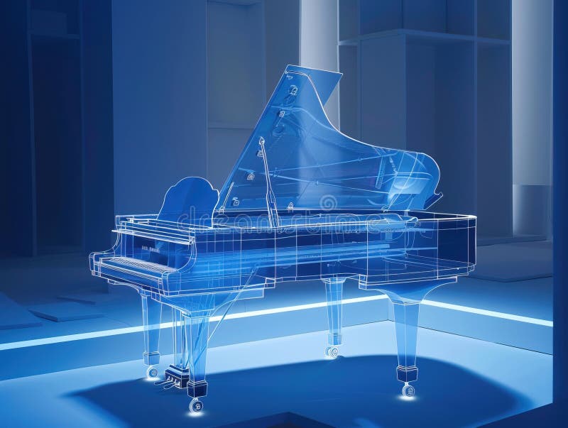 Piano Visualization with Augmented Reality Transparent Piano in Studio ...