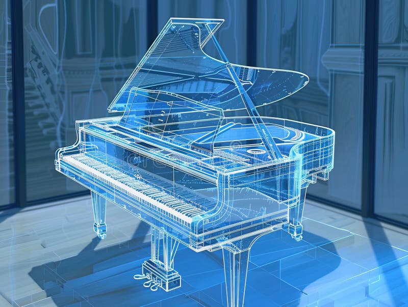 Piano Visualization with Augmented Reality Transparent Piano in Studio ...
