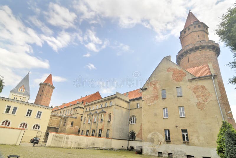 Piast Castle in Legnica, Poland Stock Image - Image of hill, legnica ...