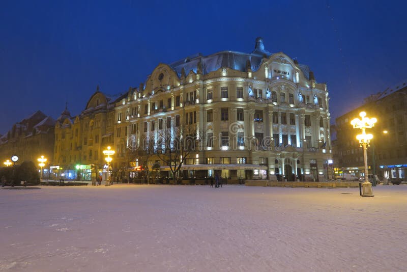 Piata Victoriei, Timisoara foto de archivo. Imagen de tranquilidad ...