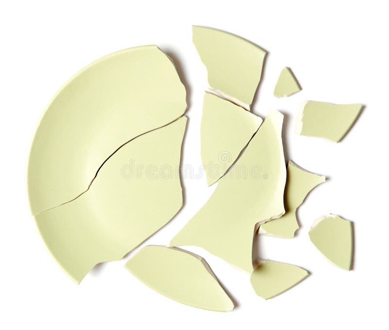 Piatto rotto immagine stock. Immagine di rotto, rottura - 31508191