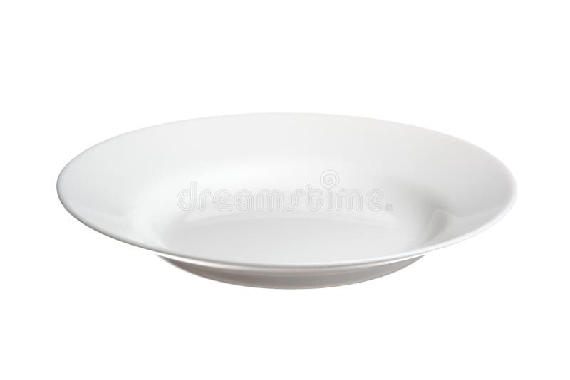 Piatto vuoto fotografia stock. Immagine di bianco, oggetto - 14548086