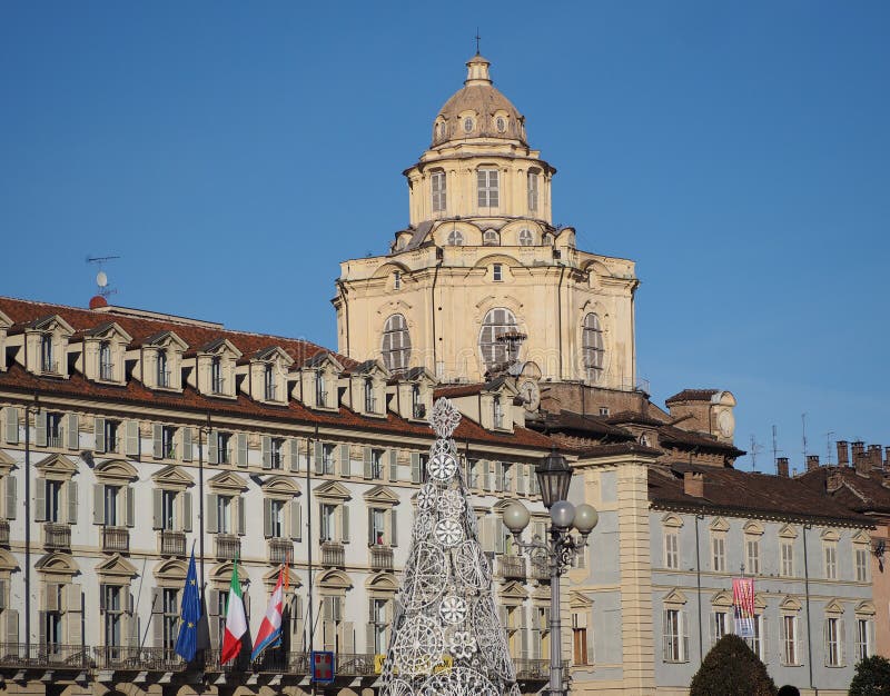 Piazza Castello Square in Turin Stock Image - Image of italy ...
