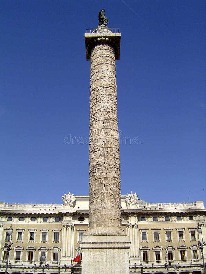 Piazza Colonna - Rome stock photo. Image of colonna, column - 138328