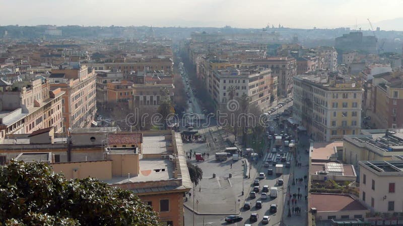 Piazza Del Risorgimento. Rome, Italy Stock Video - Video of historical ...